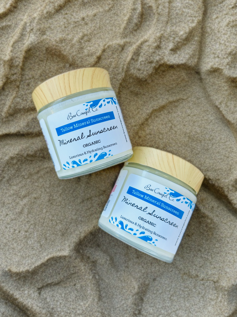 Organic Mineral Sunscreen – Bee Cowgirl Co.