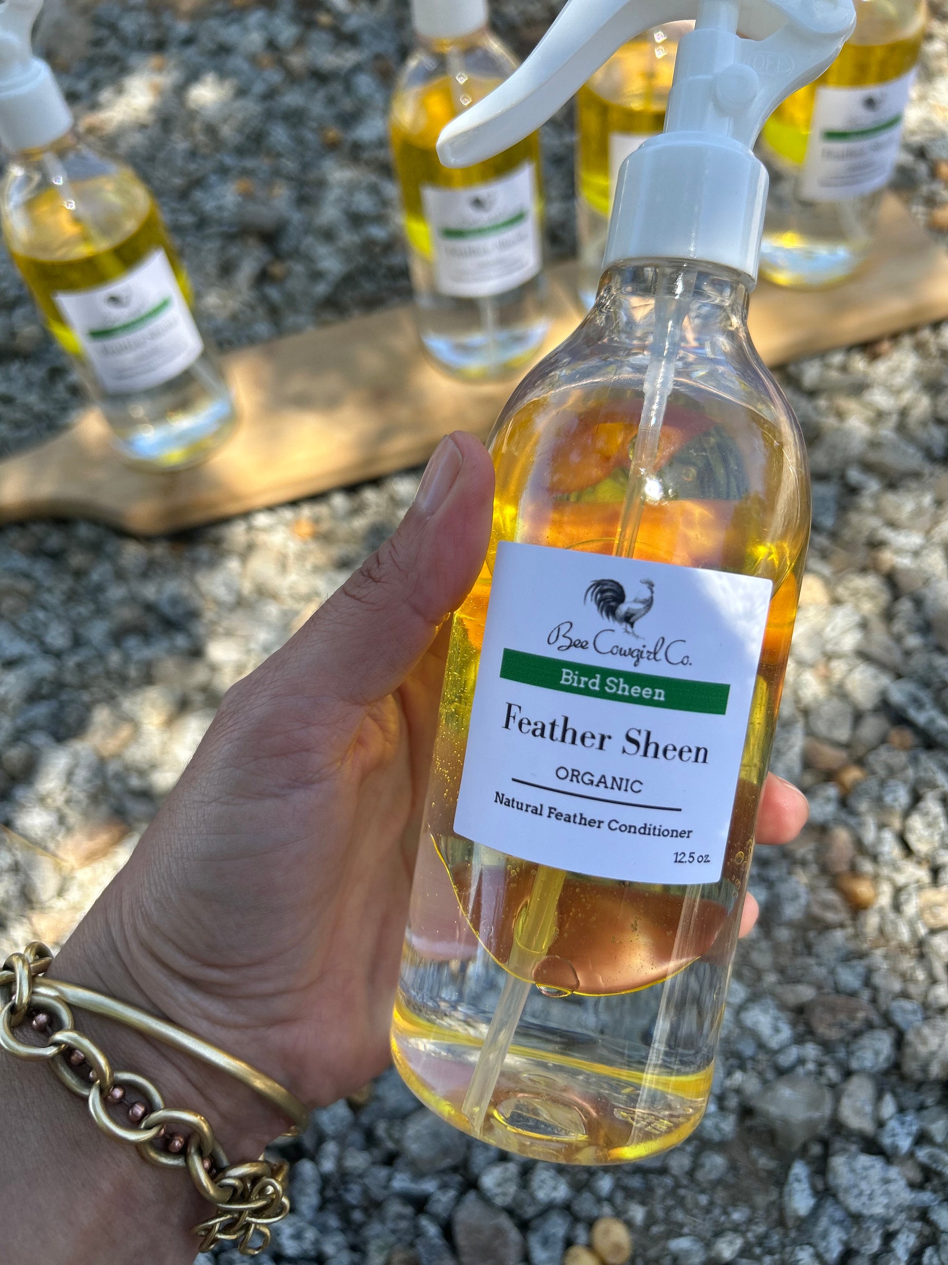 Bird Sheen - Organic Feather Conditioning Spray – Bee Cowgirl Co.